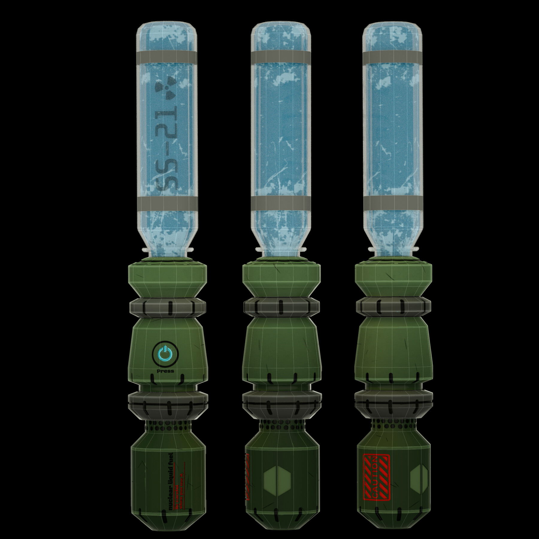 ArtStation - Nuclear liquid fuel | Game Assets