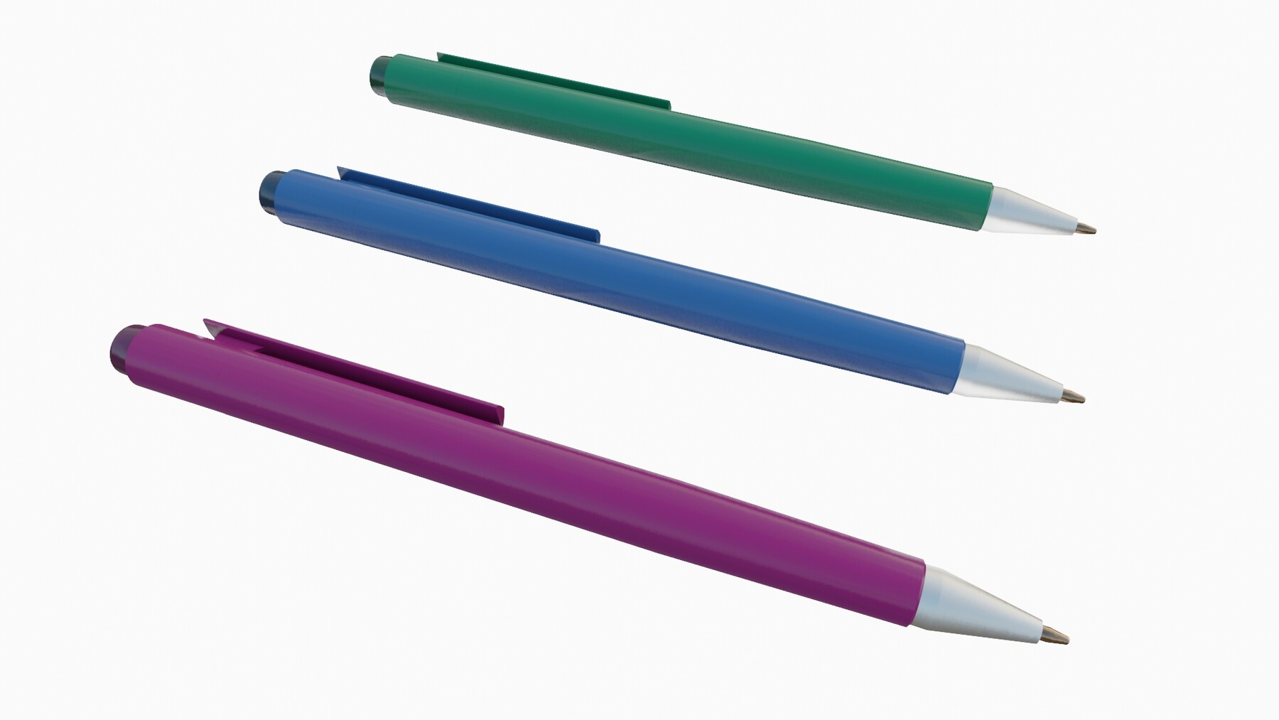 ArtStation - Ballpoint Pen 3D Model | Game Assets