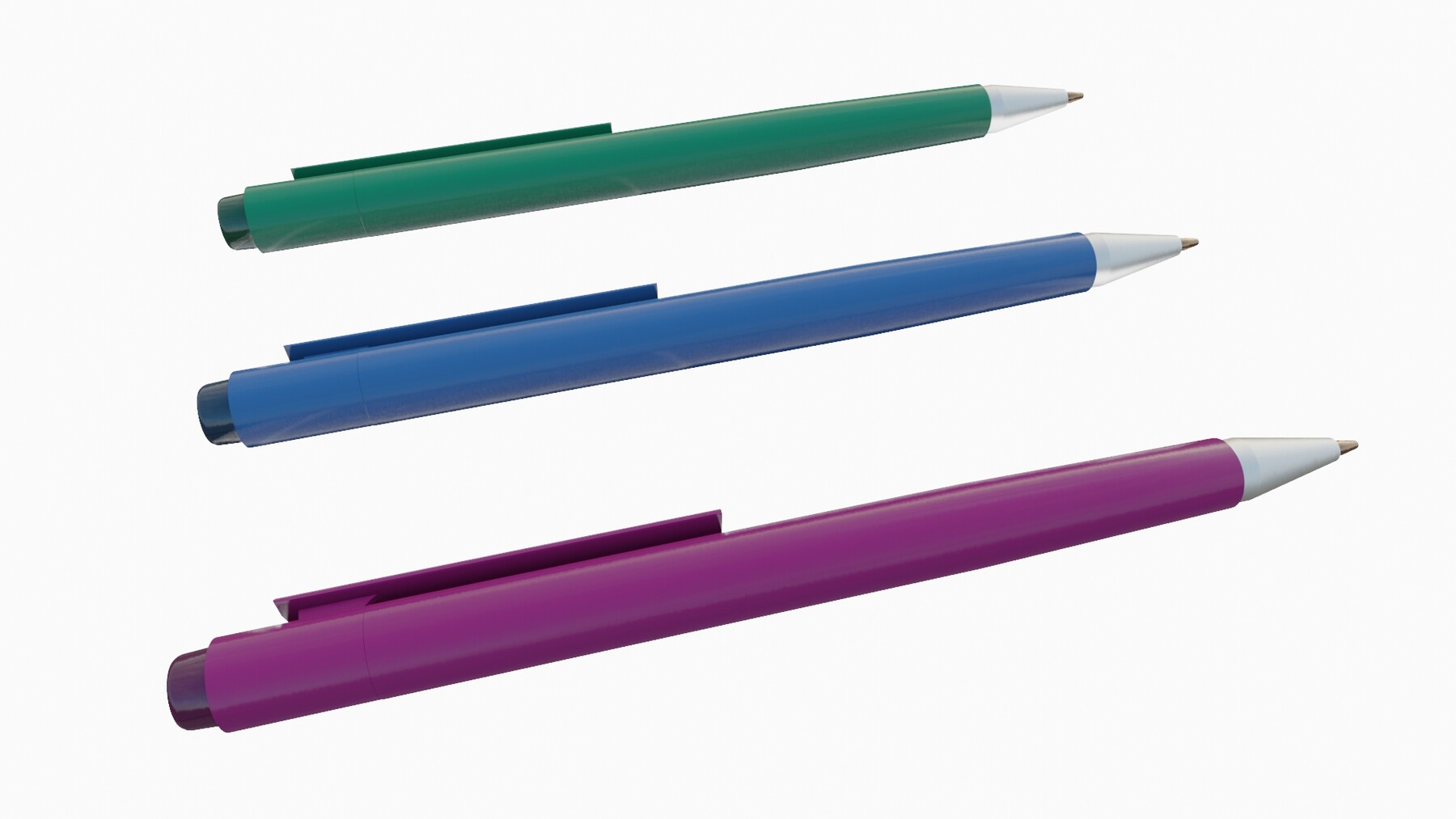 ArtStation - Ballpoint Pen 3D Model | Game Assets