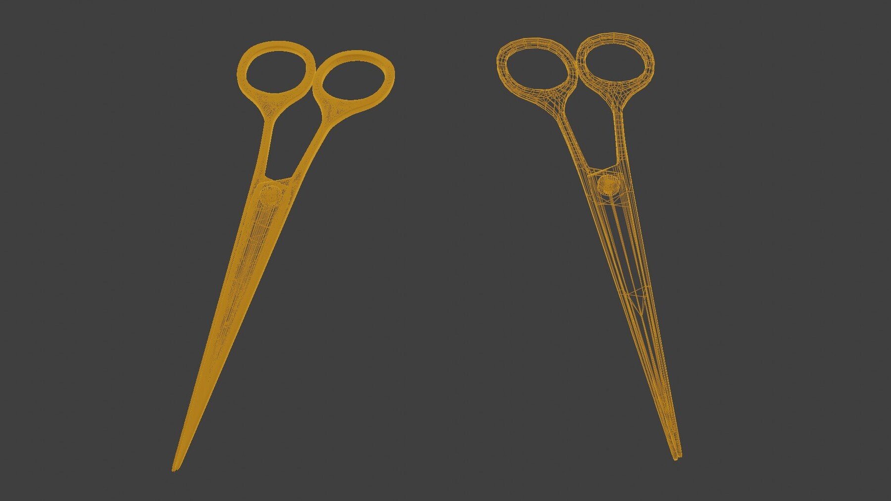 ArtStation - Surgical Scissors 3D Model | Game Assets