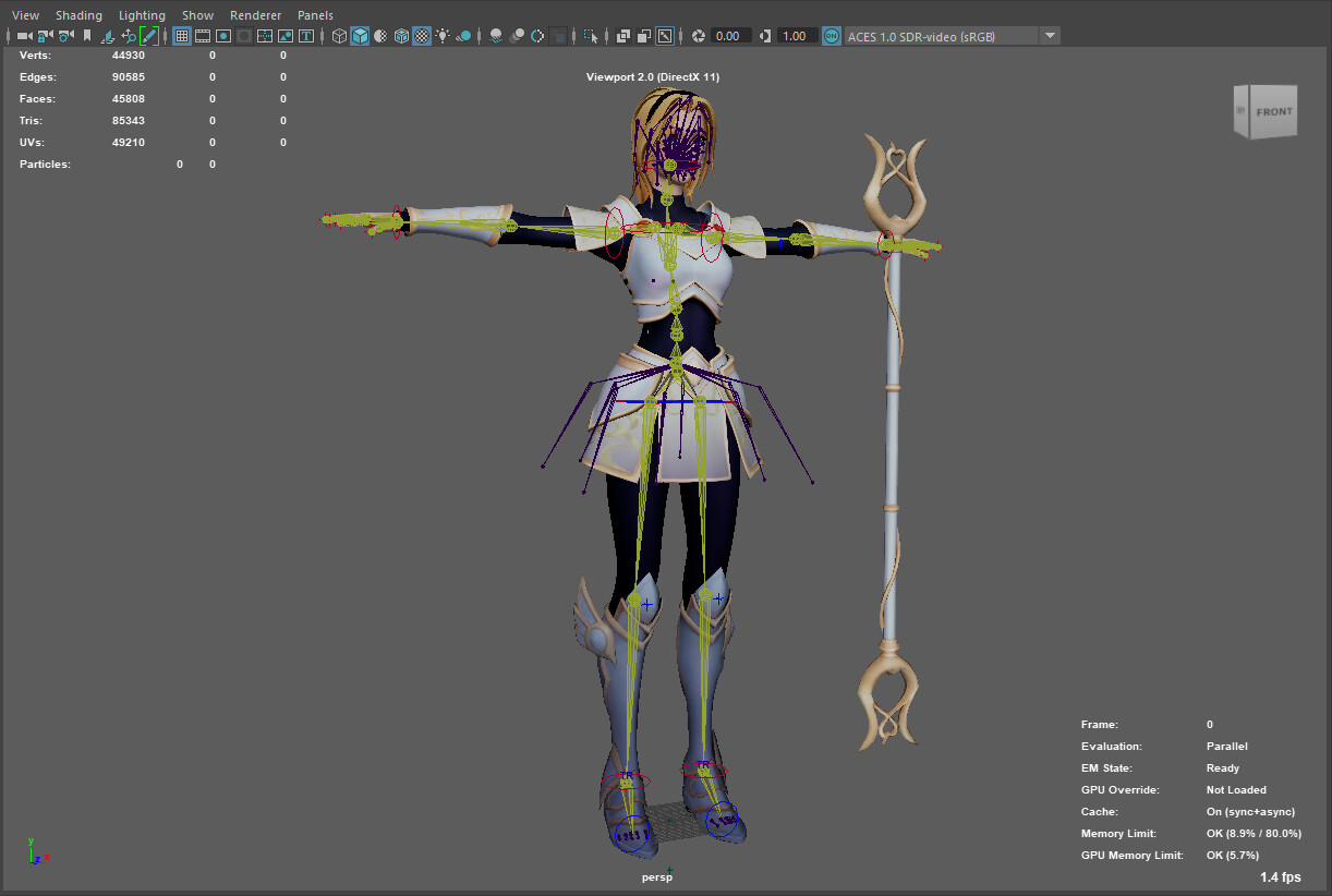 ArtStation - League of Legends - Lux RIGGED | Resources