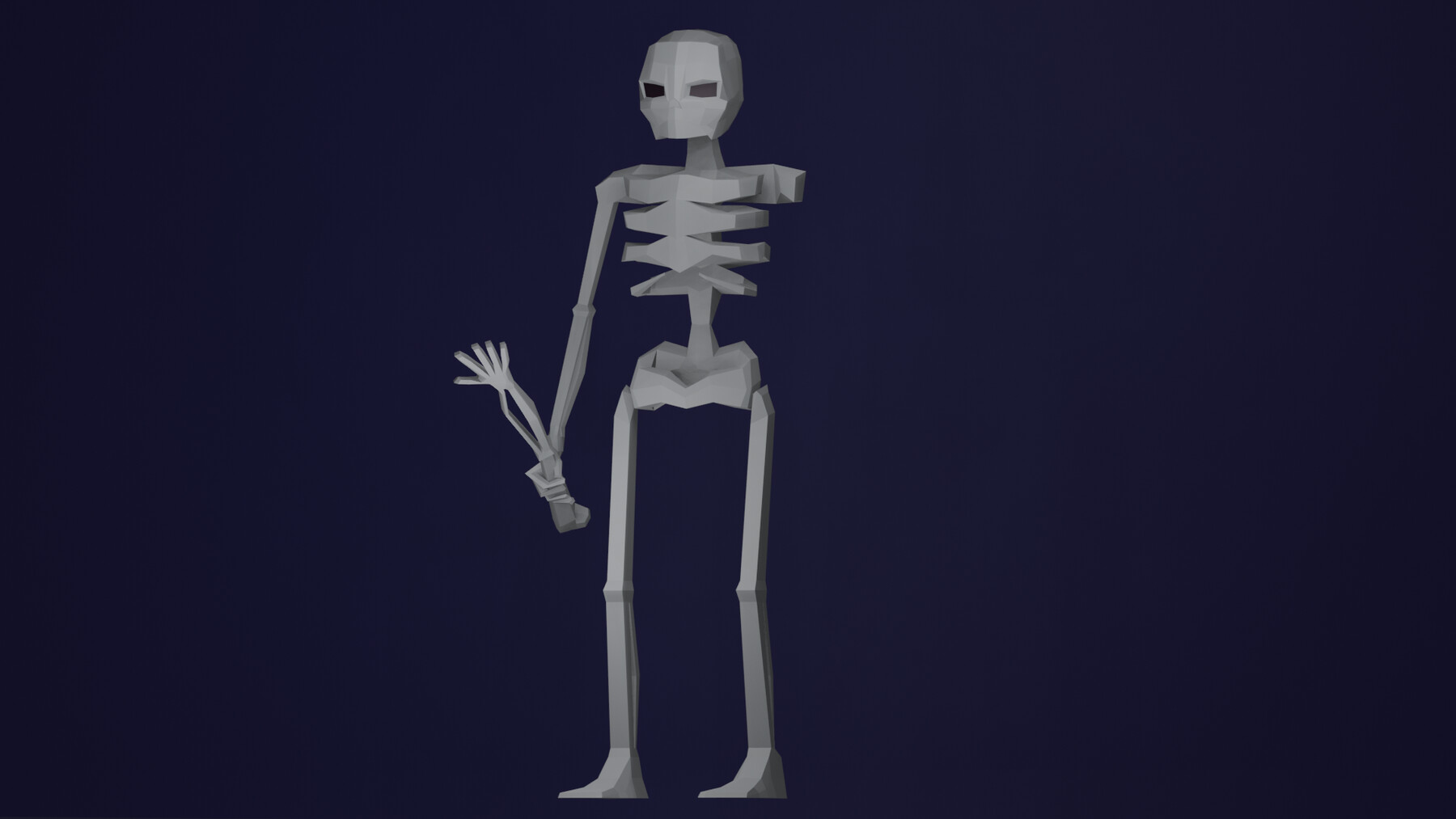 ArtStation - Low Poly Skeletons | Game Assets