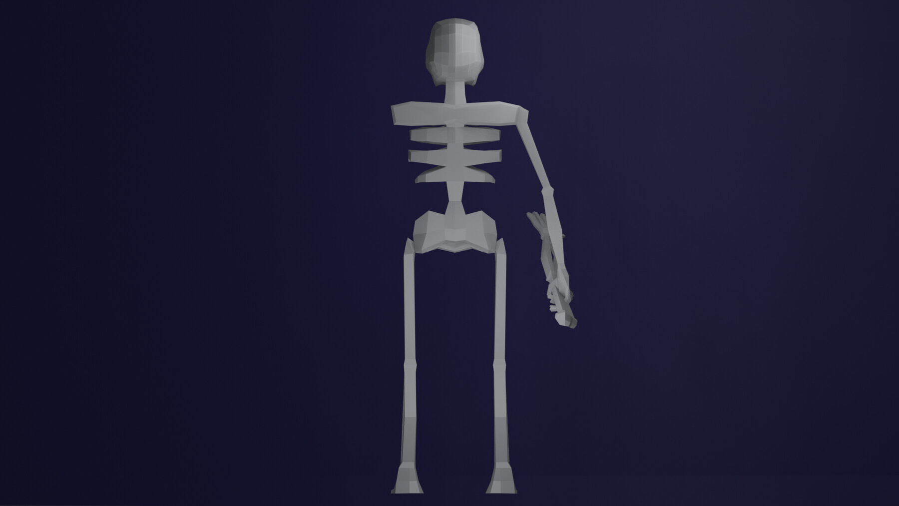 ArtStation - Low Poly Skeletons | Game Assets