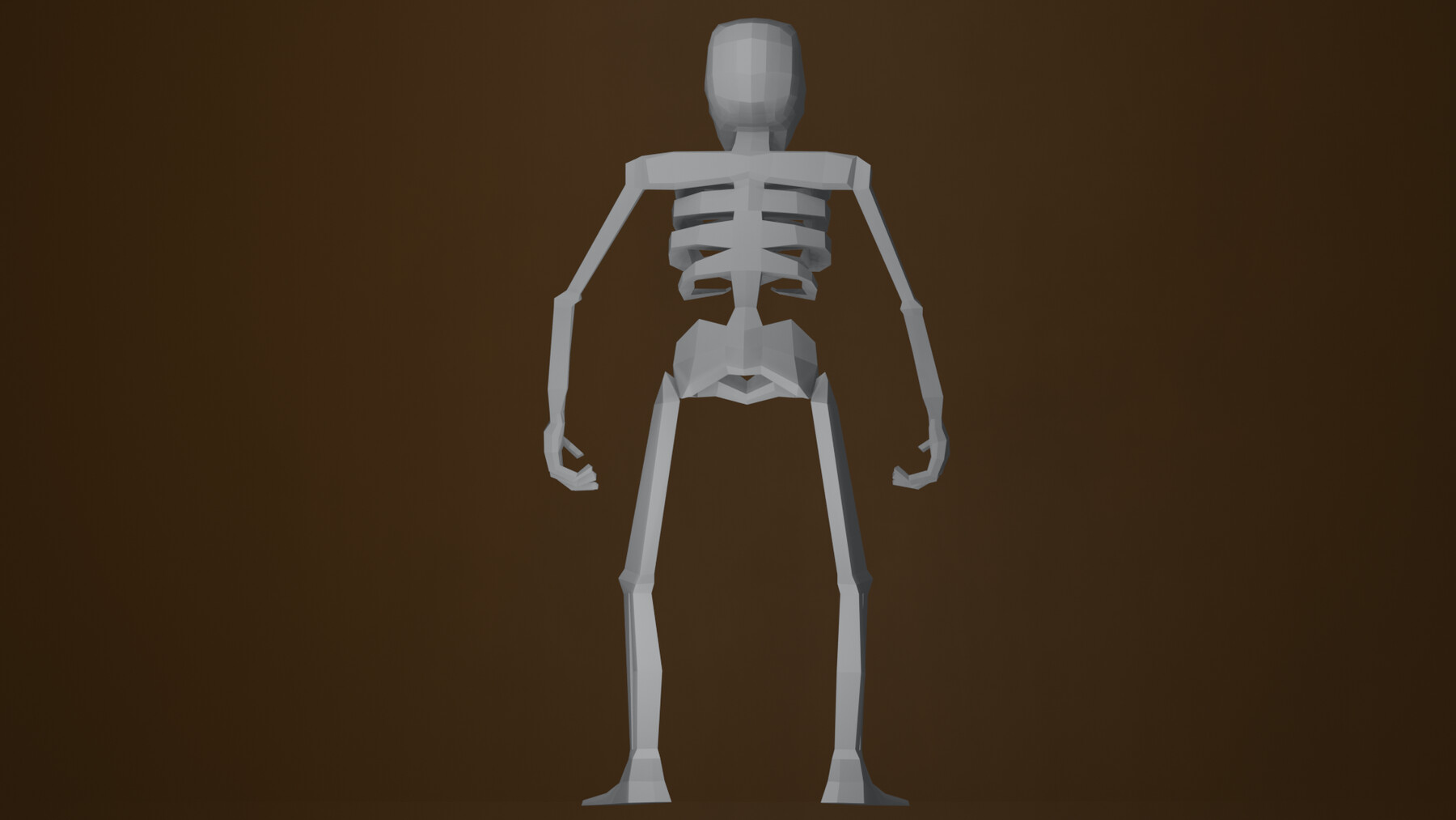 ArtStation - Low Poly Skeletons | Game Assets