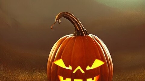 ArtStation - Halloween Pumpkin 4k | Artworks