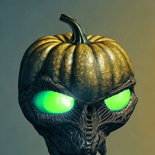 ArtStation - Alien Pumpkin 4k | Artworks