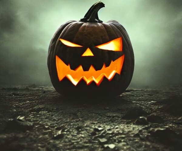 ArtStation - Halloween Pumpkin II 4k | Artworks