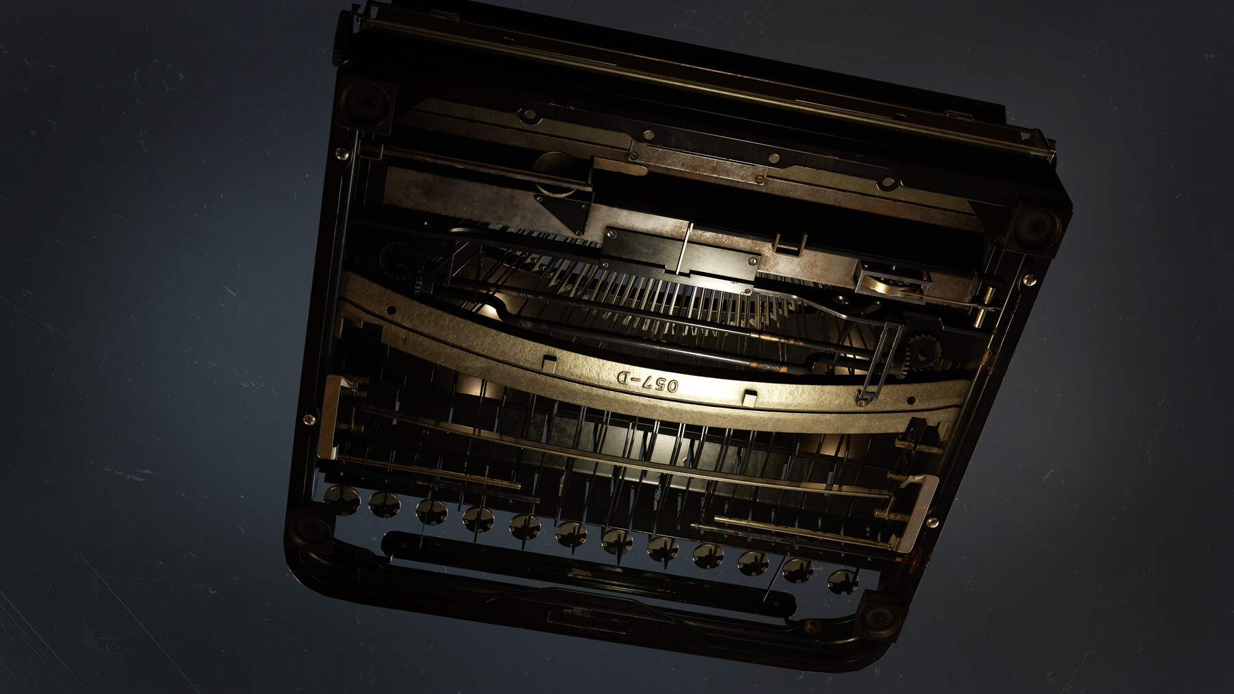 ArtStation - Old Typewriter - PBR Model | Game Assets