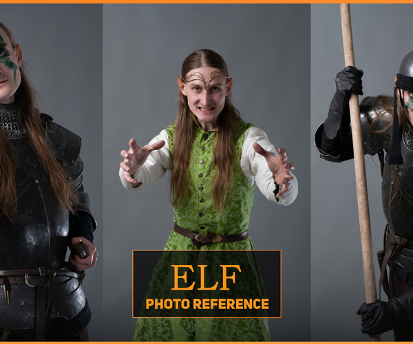 ArtStation - Elf - 640 Reference Pictures | Resources