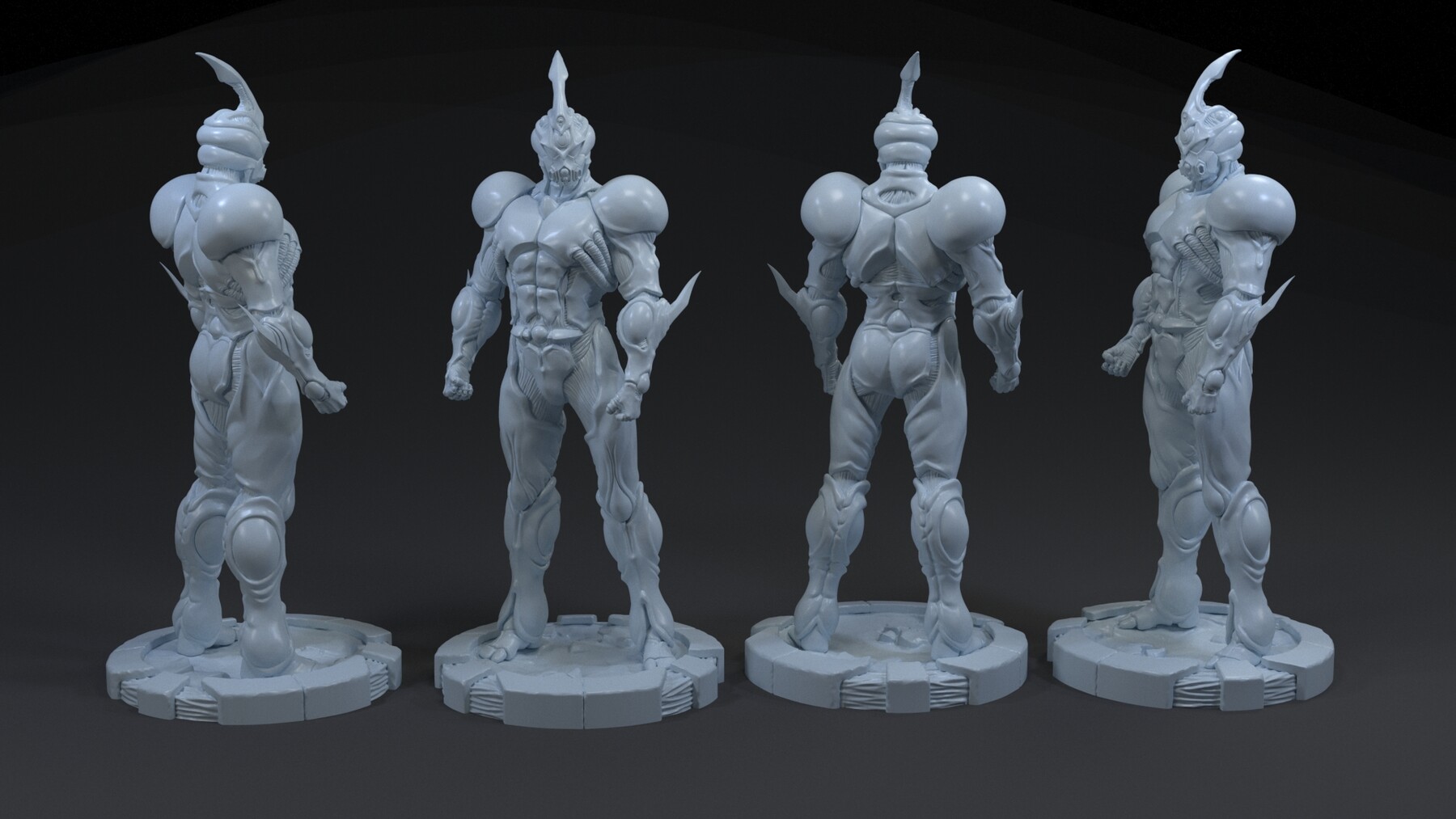 ArtStation - Printed model of Guyver | Resources