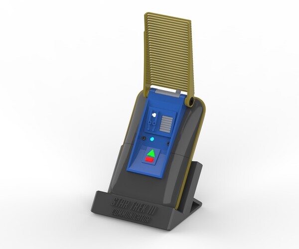 ArtStation - COMMUNICATOR - STAR TREK III - PRINTABLE 3D MODEL - STL ...