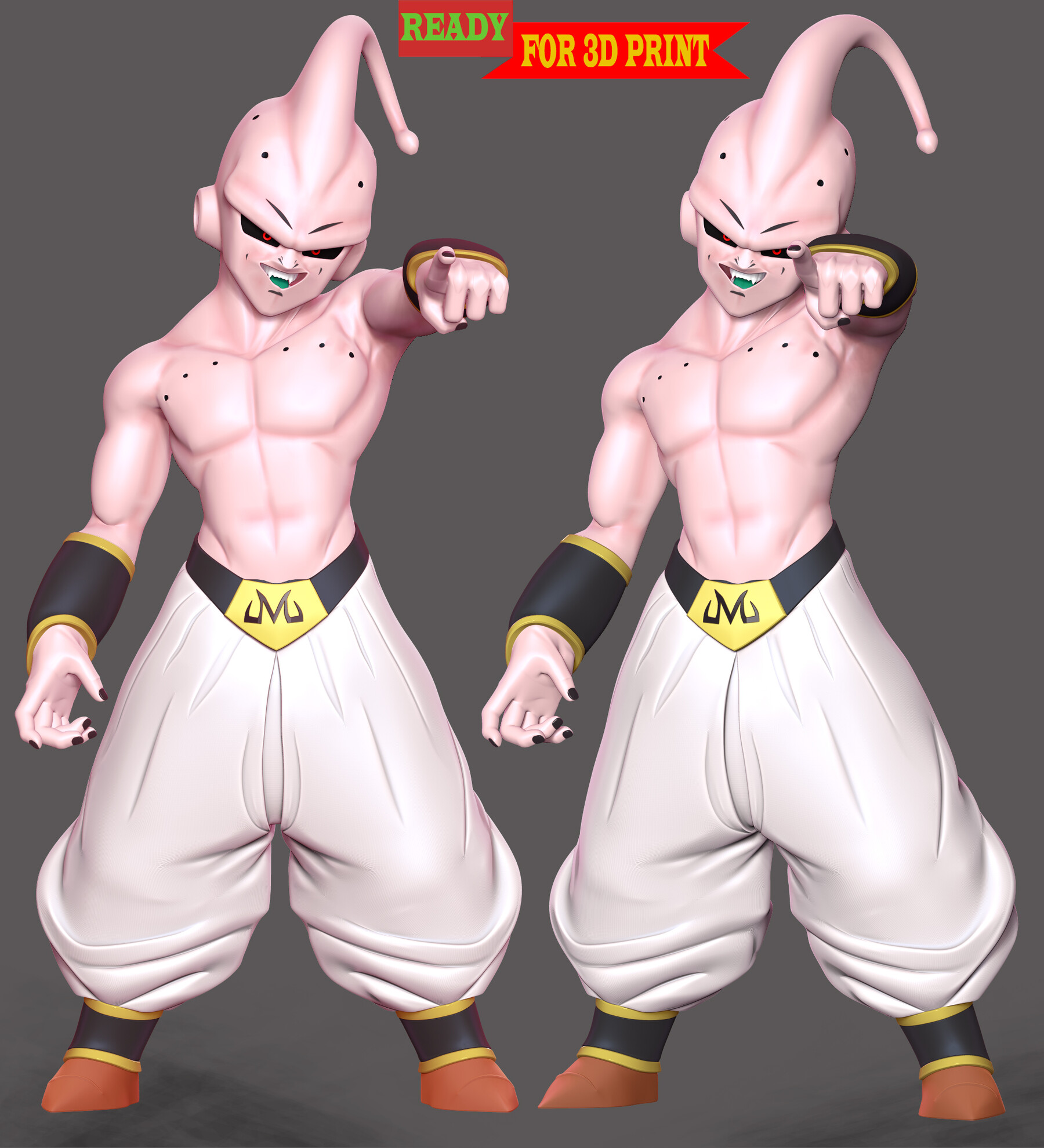 ArtStation - Kid Buu - Dragon Ball Fanart | Resources