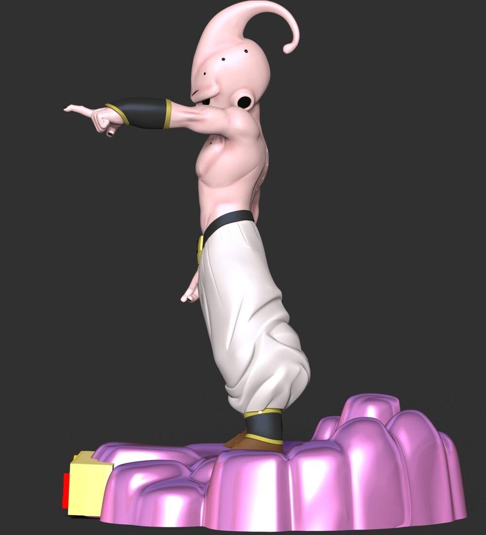 ArtStation - Kid Buu - Dragon Ball Fanart | Resources