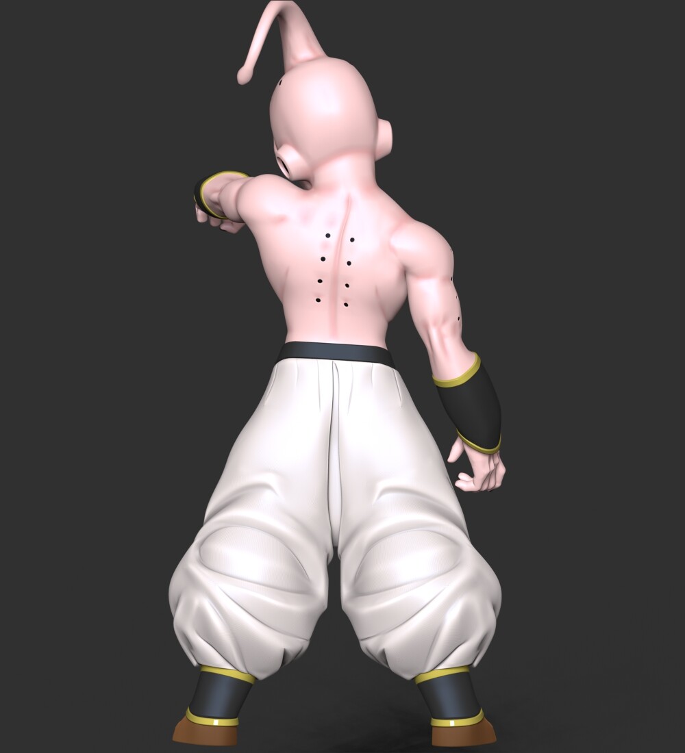ArtStation - Kid Buu - Dragon Ball Fanart | Resources