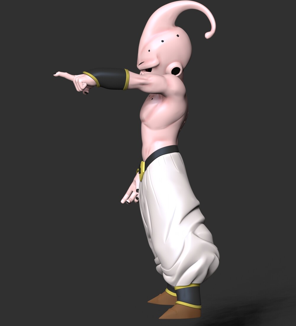 ArtStation - Kid Buu - Dragon Ball Fanart | Resources