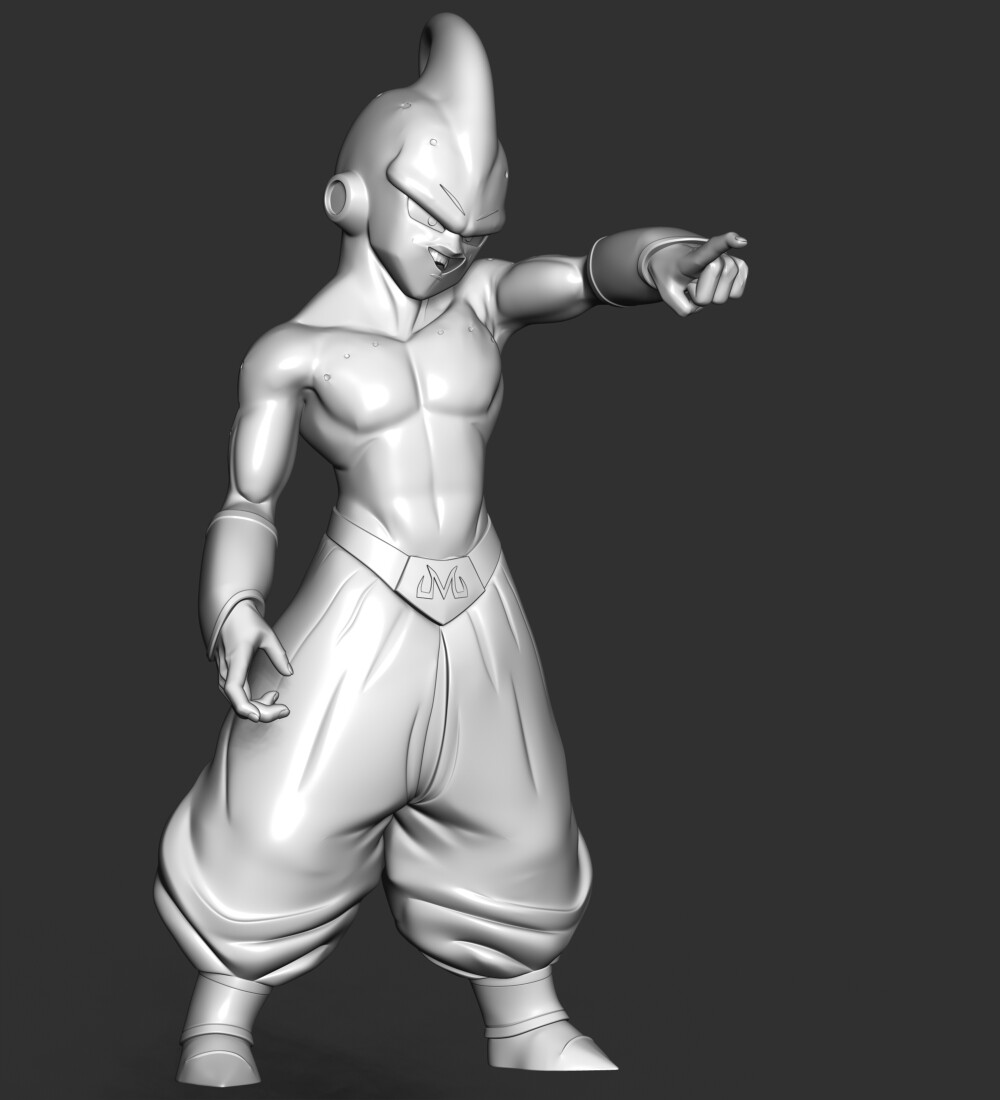 ArtStation - Kid Buu - Dragon Ball Fanart | Resources