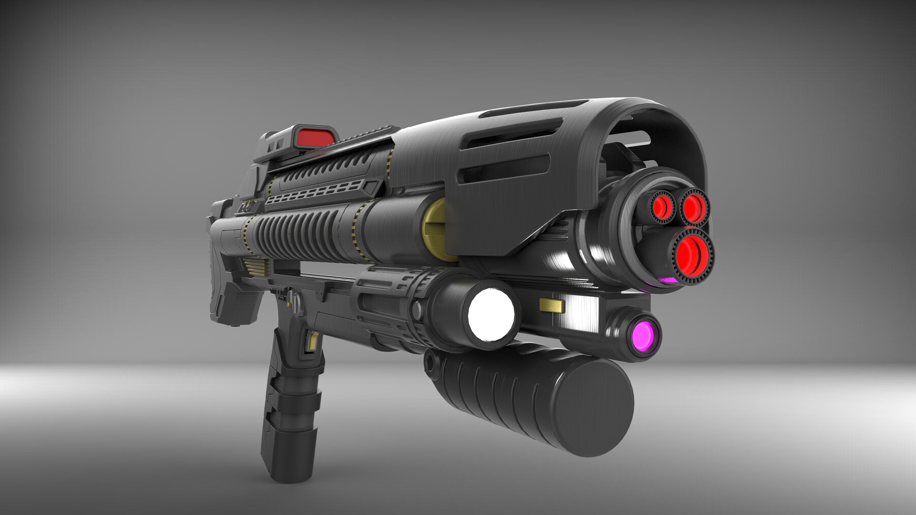 ArtStation - STARFLEET PHASER RIFLE - STAR TREK DISCOVERY - PRINTABLE 3D MODEL - STL FILES ...