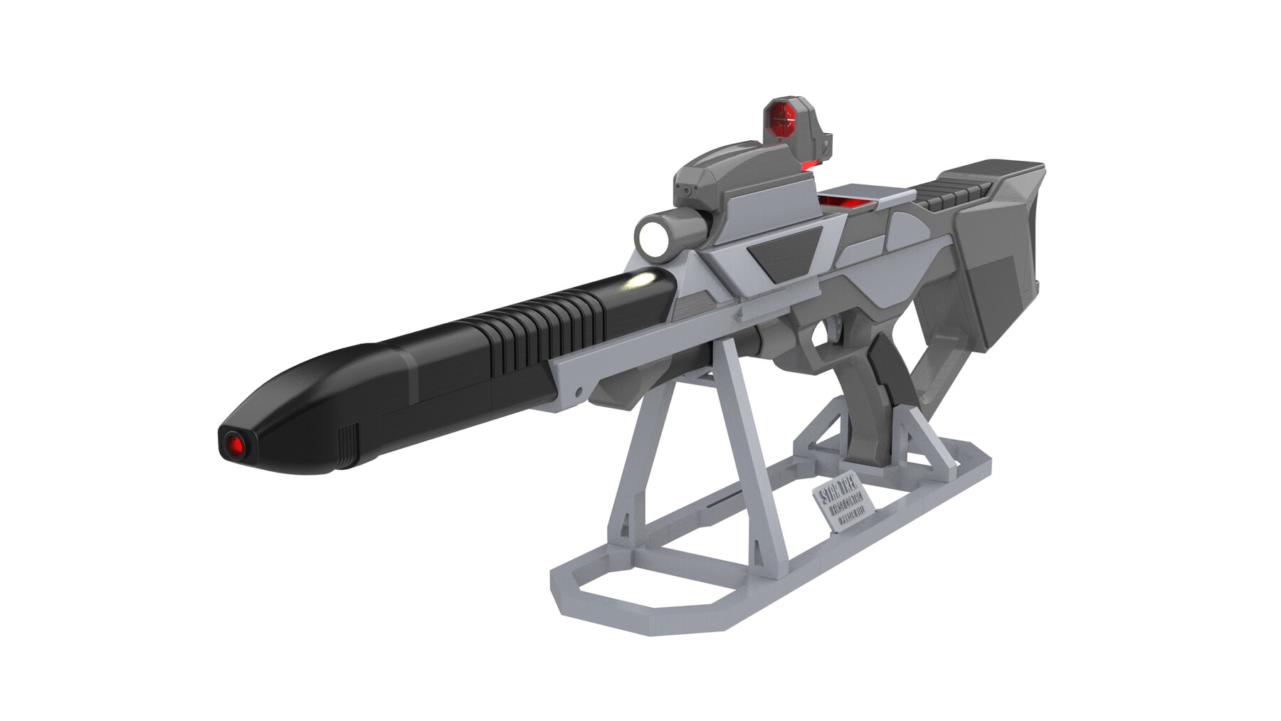 ArtStation - TYPE 3 NEMESIS PHASER RIFLE - STAR TREK - PRINTABLE 3D ...