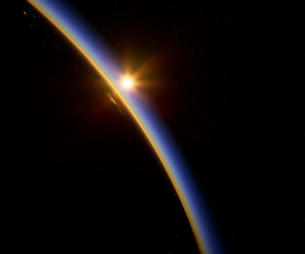 ArtStation - Earth And Moon In Space UE5 | Game Assets