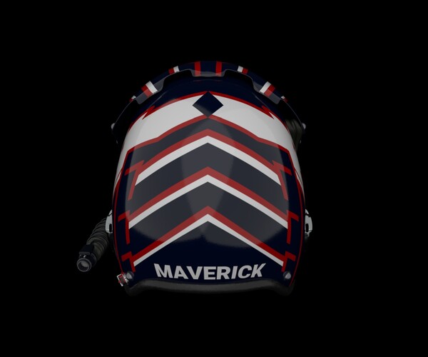 ArtStation - HGU-33 Maverick Helmet | Resources