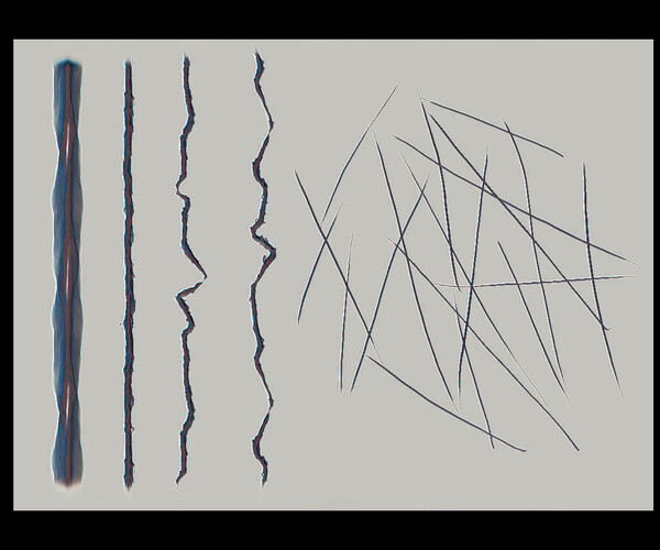 ArtStation - Metal Surfaces & Damages Pack for Zbrush | Brushes