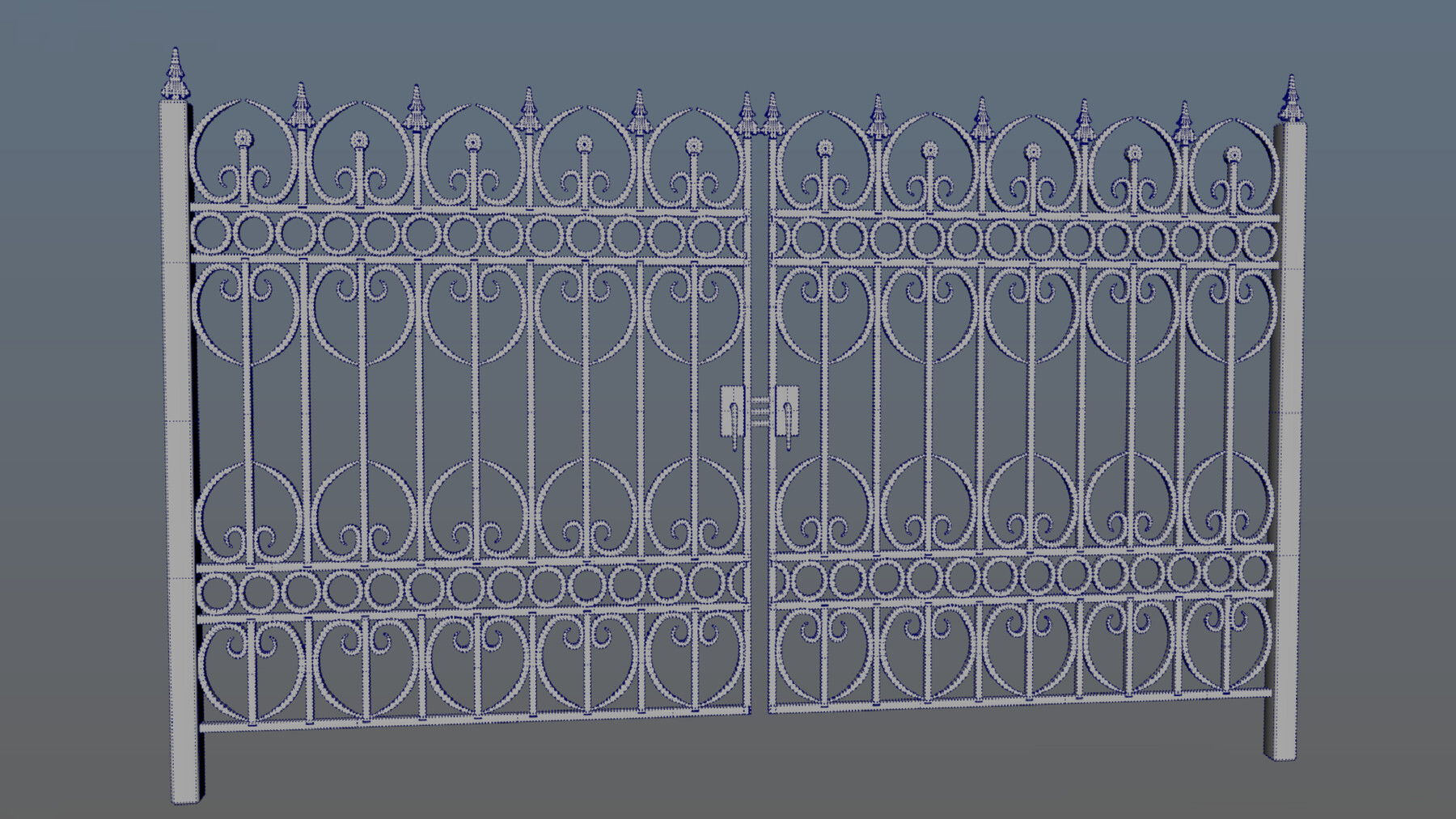 ArtStation - Gate and fence Metal Art JPEG PNG 2 texture packs Low-poly ...