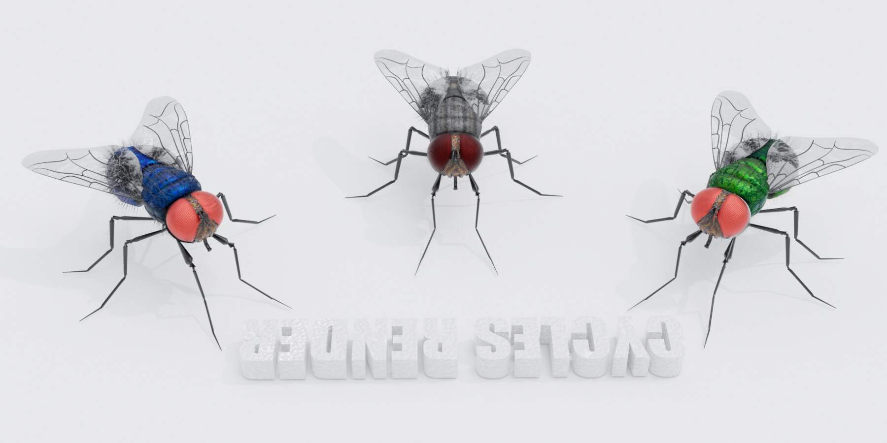 ArtStation - Flies for blender! | Resources