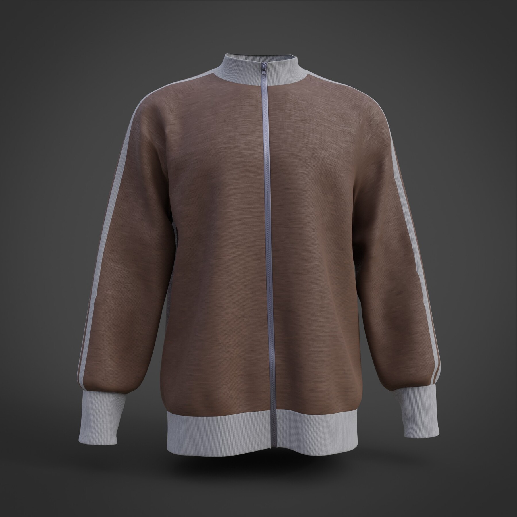 ArtStation - Male Tracksuit sweatshirt - Sports Jacket 3D Model | Resources