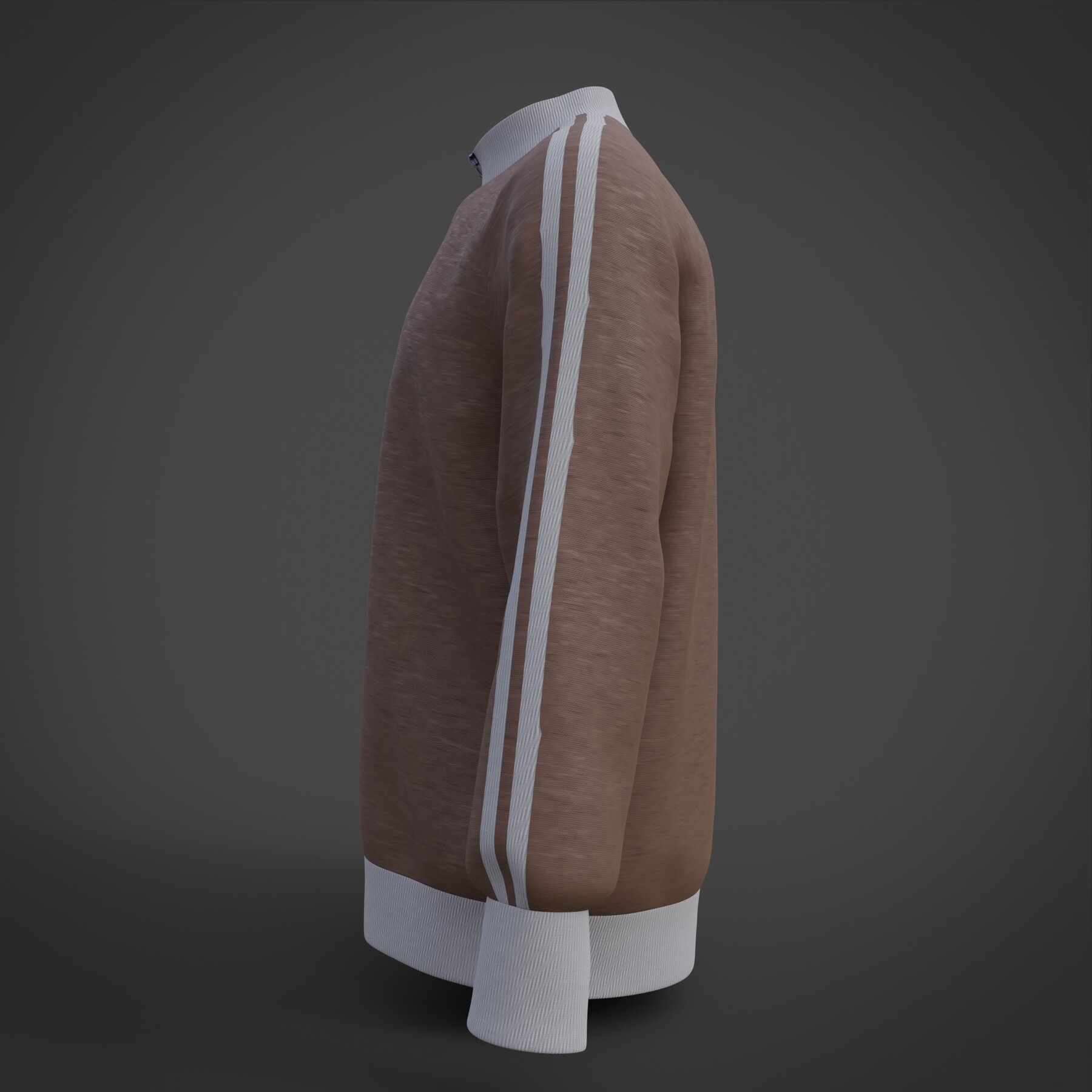 ArtStation - Male Tracksuit sweatshirt - Sports Jacket 3D Model | Resources