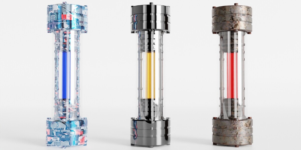 ArtStation - scientific capsule Low-poly 3D model | Game Assets