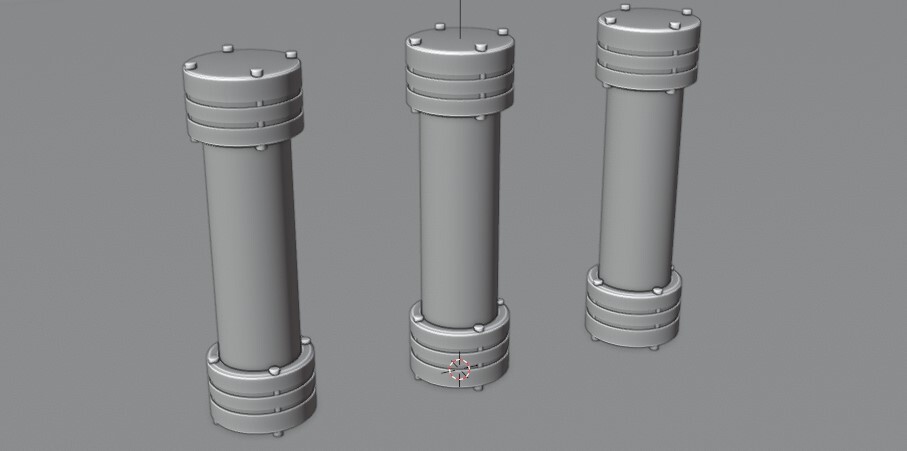 ArtStation - scientific capsule Low-poly 3D model | Game Assets