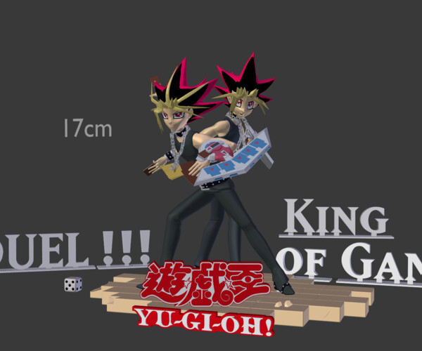 ArtStation - The two Yugi from Yu-Gi-Oh! | Resources