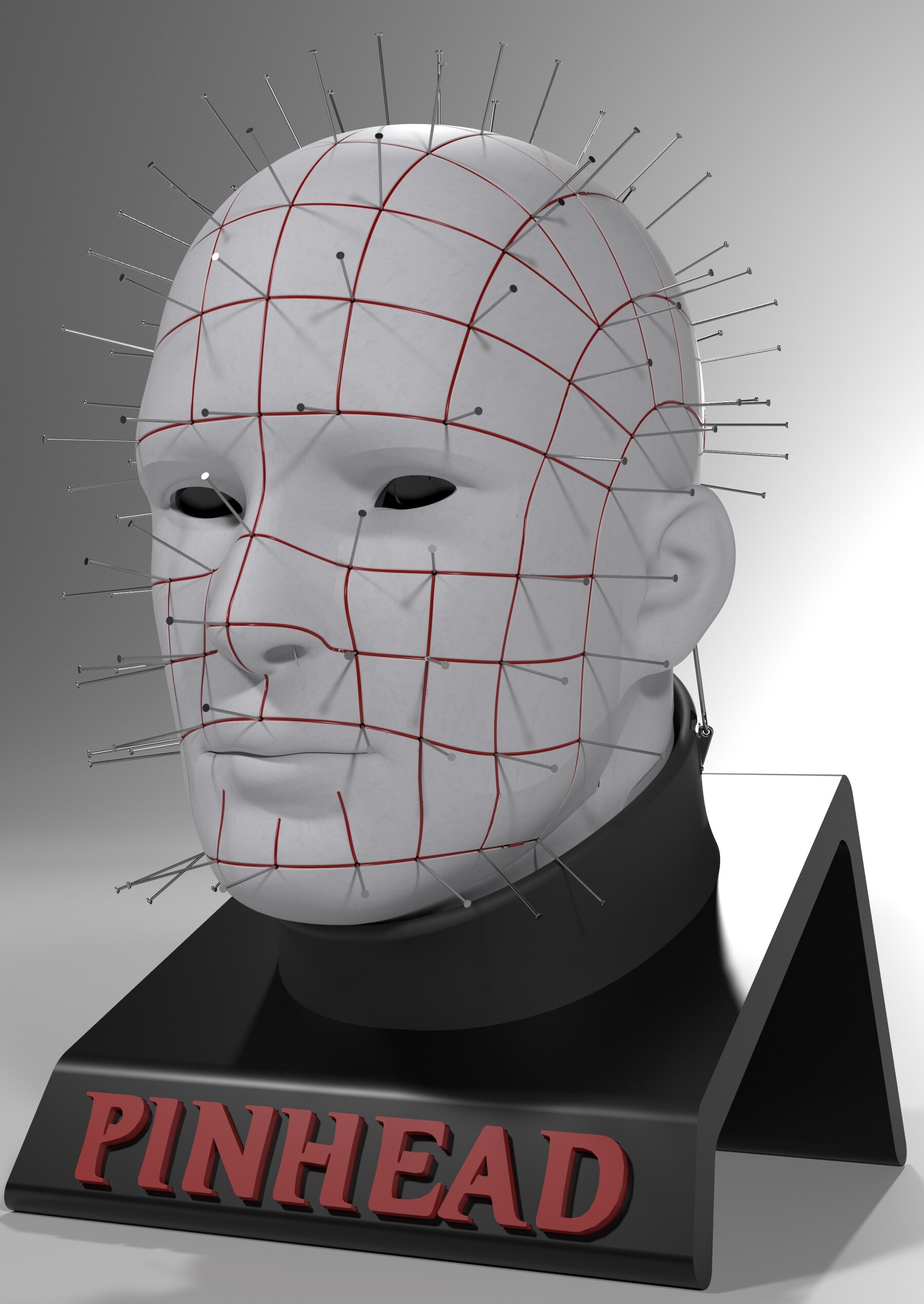 ArtStation - Pinhead 3d printable bust | Resources