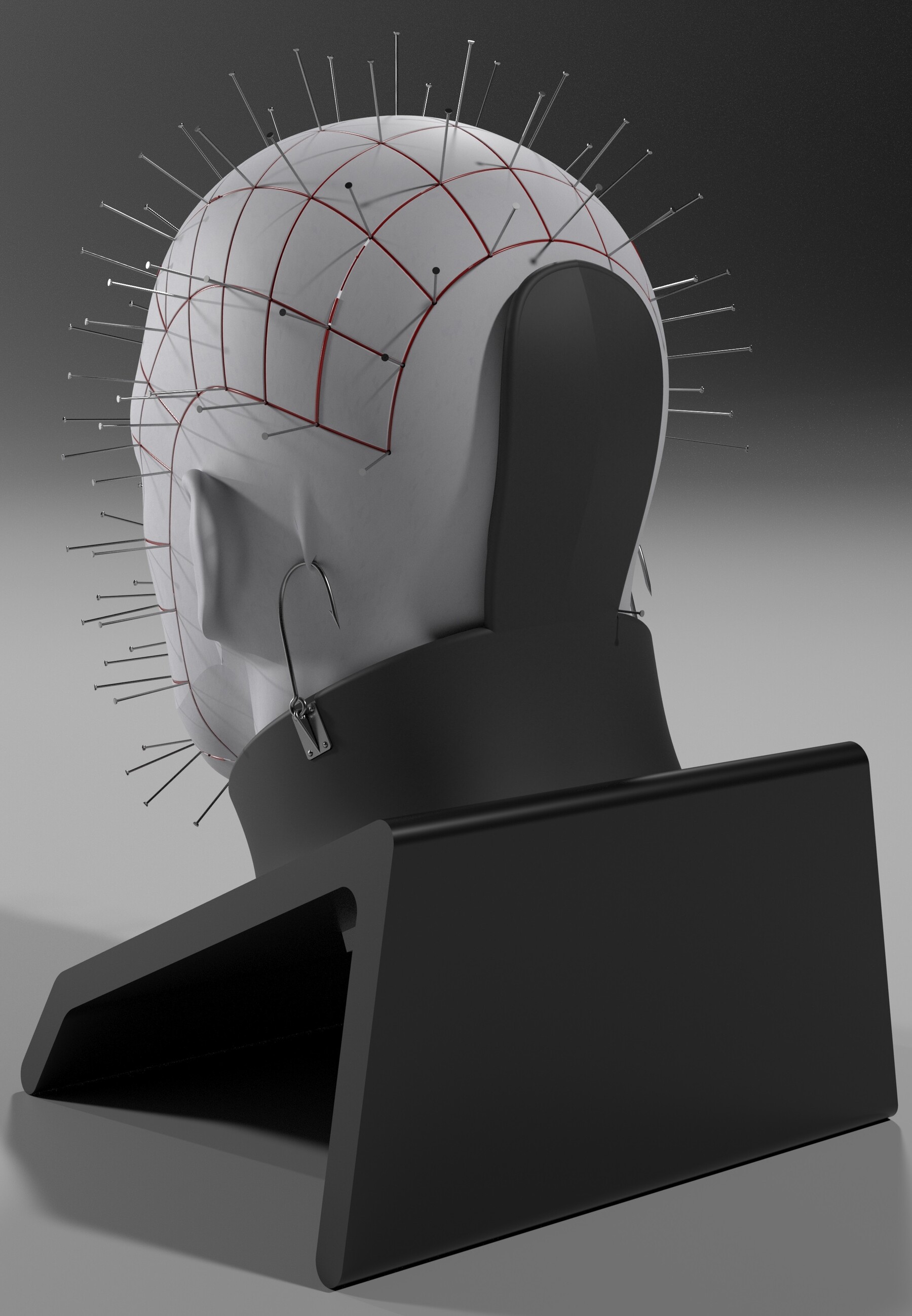 ArtStation - Pinhead 3d printable bust | Resources