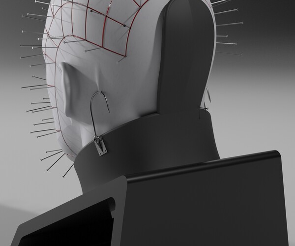 ArtStation - Pinhead 3d printable bust | Resources