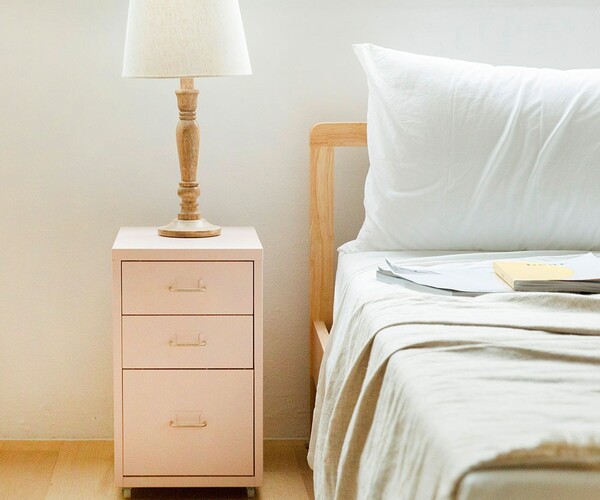 ArtStation - 3 tier iron drawer cabinet | Resources