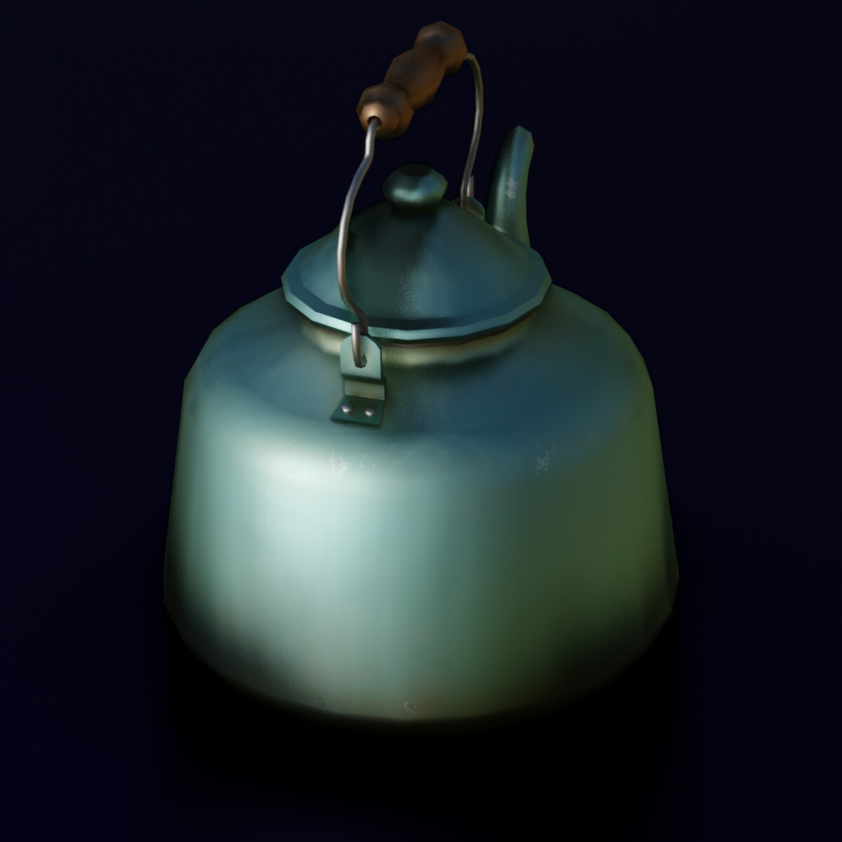 ArtStation - KETTLE LOW POLY GAME READY | Game Assets