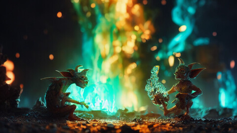 ArtStation - Goblins and Fire | Artworks