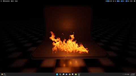 ArtStation - Unreal Engine 5 Fire Effect | Download File | Game Assets
