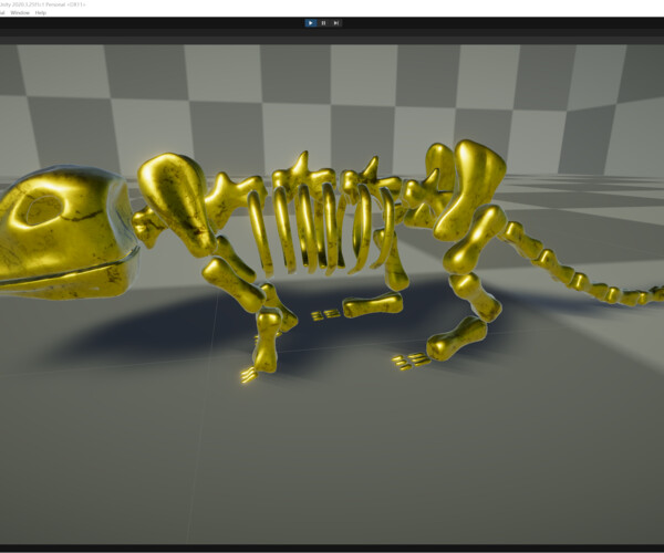 ArtStation - Mouse Skeleton | Game Assets