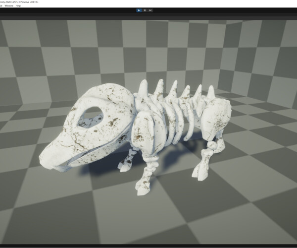 ArtStation - Boar Skeleton | Game Assets