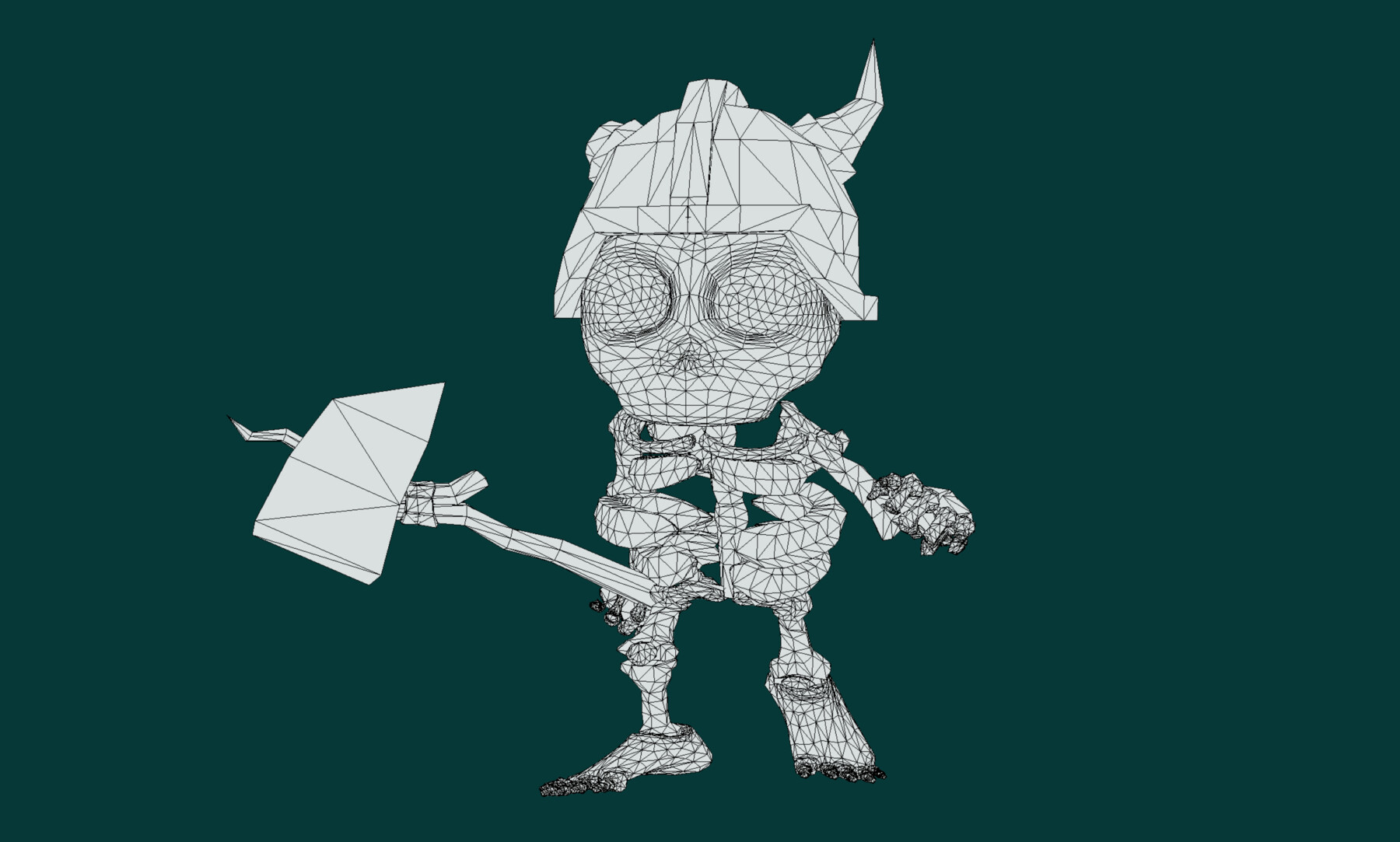 ArtStation - Skeleton Soldier | Game Assets