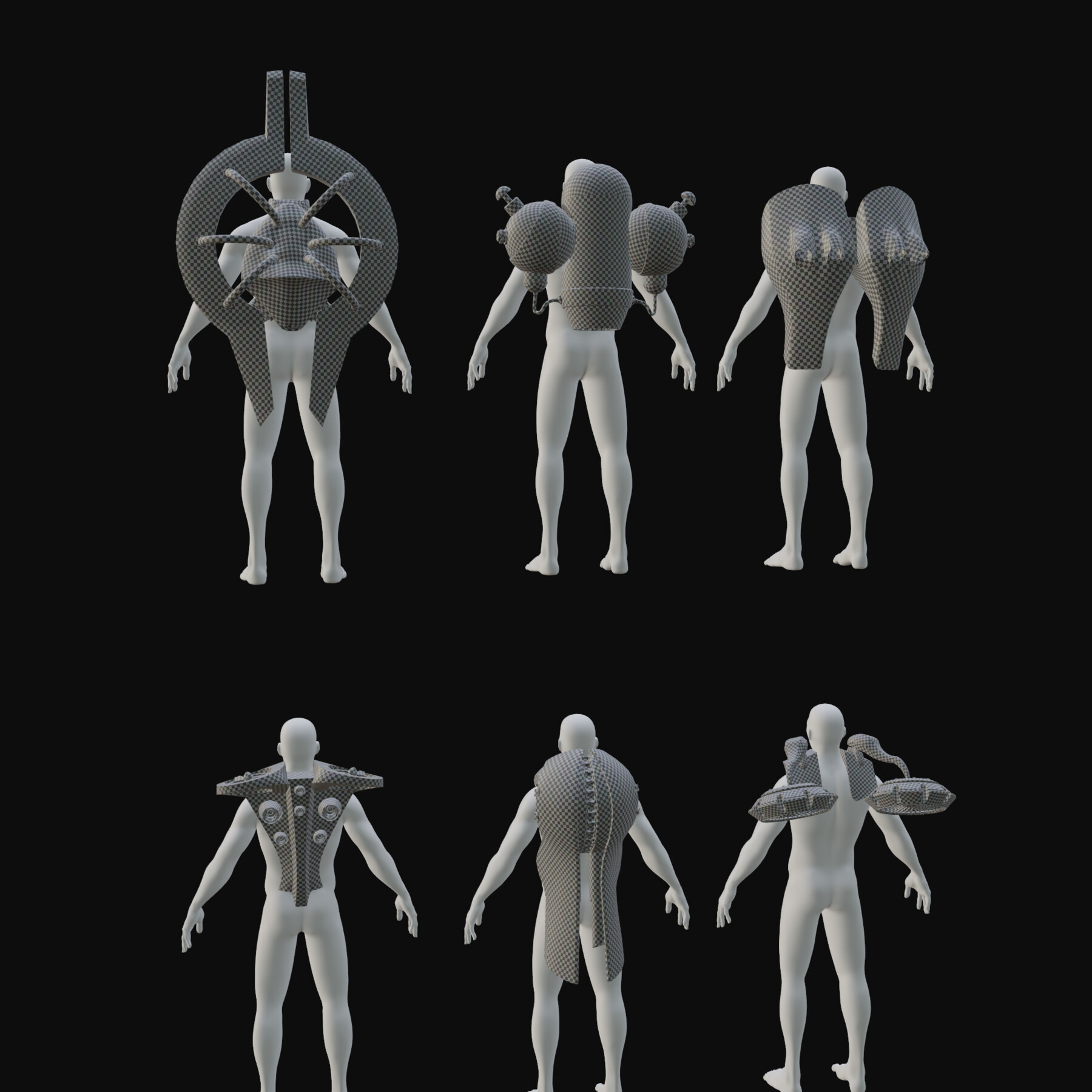 ArtStation - 20 Jetpack & Booster Base Mesh Collection - Vol. 02 | Resources