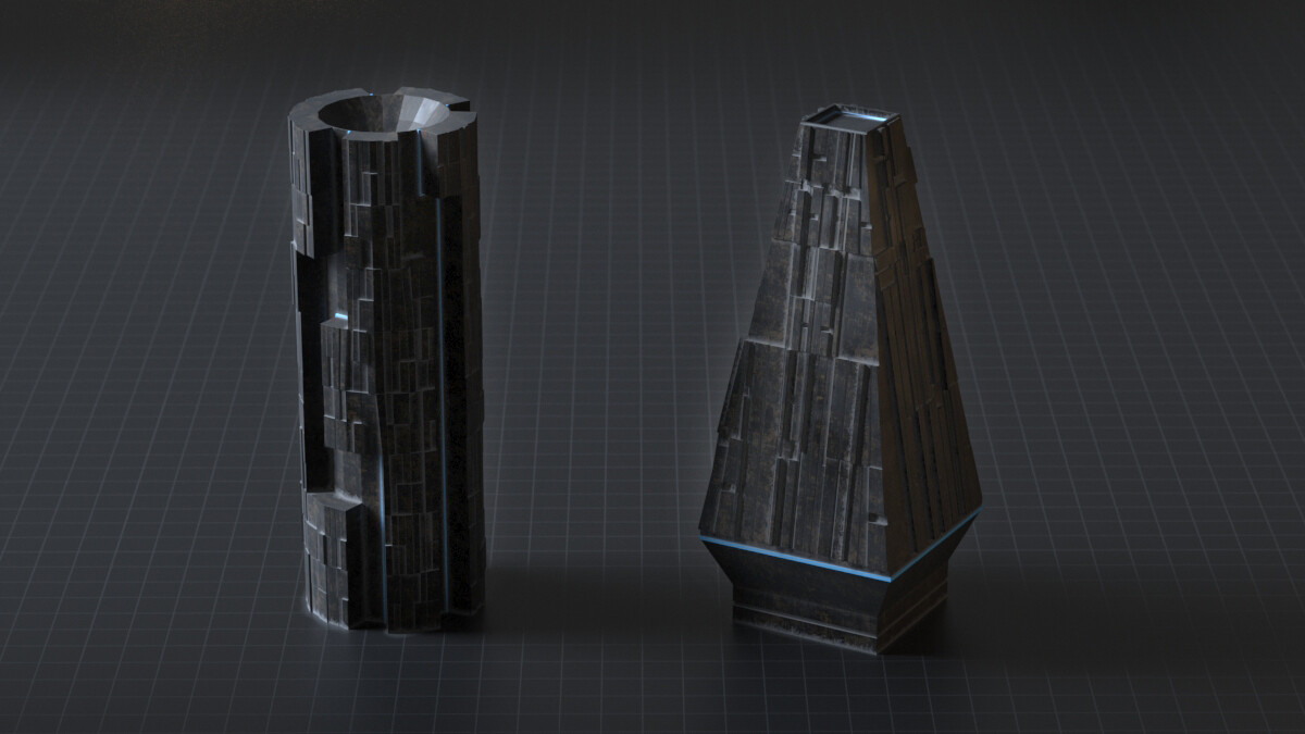 ArtStation - Sci-fi Pack - Base Mesh | Resources