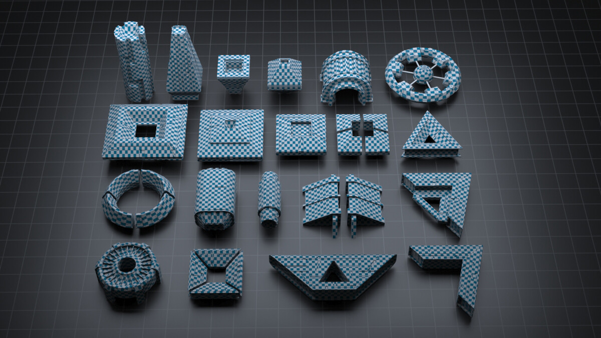 ArtStation - Sci-fi Pack - Base Mesh | Resources