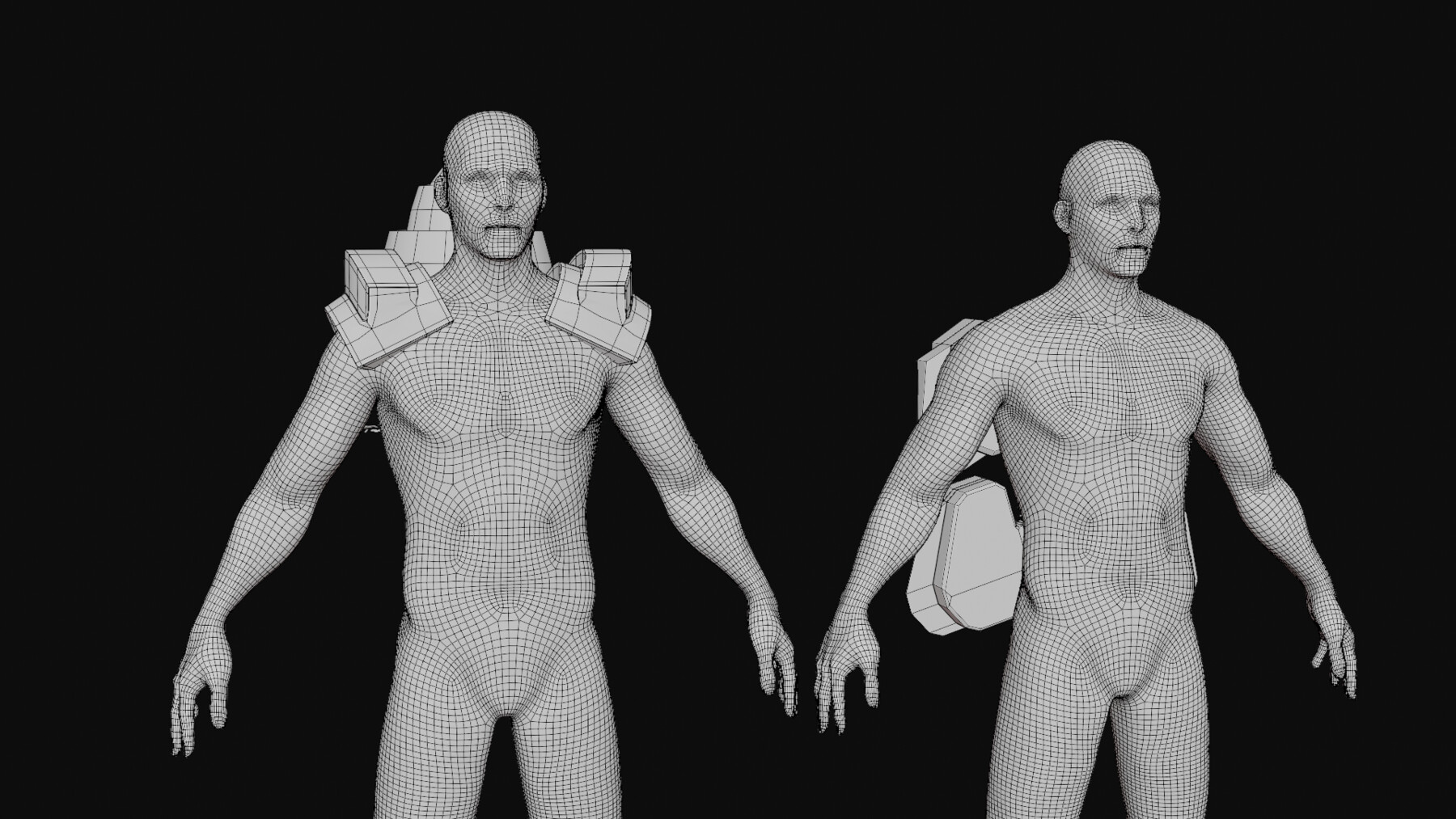 ArtStation - 20 Jetpack & Booster Base Mesh Collection - Vol. 02 | Resources