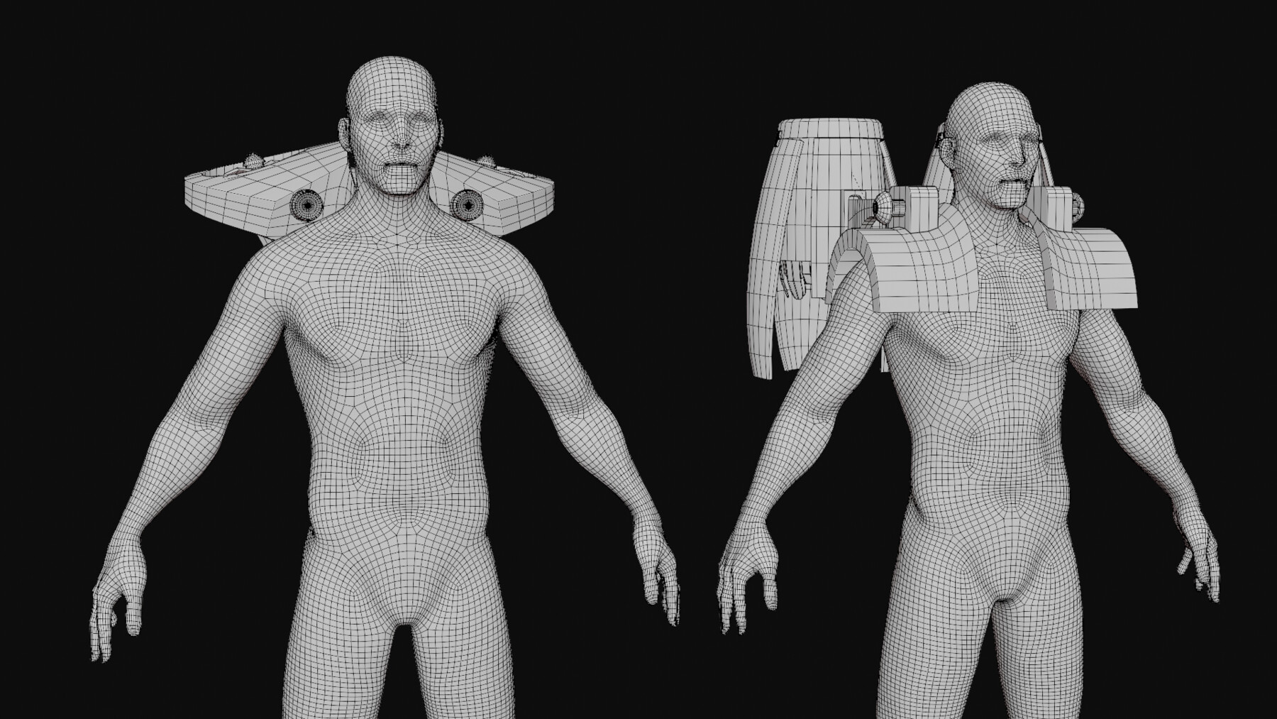 ArtStation - 20 Jetpack & Booster Base Mesh Collection - Vol. 02 | Resources
