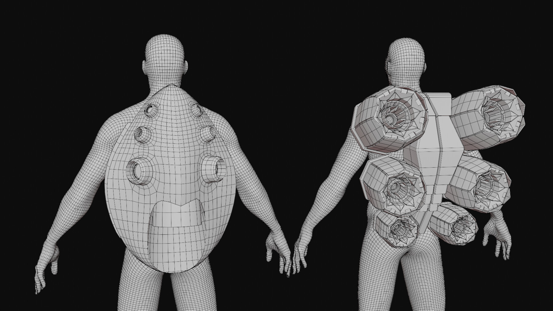 ArtStation - 20 Jetpack & Booster Base Mesh Collection - Vol. 02 ...
