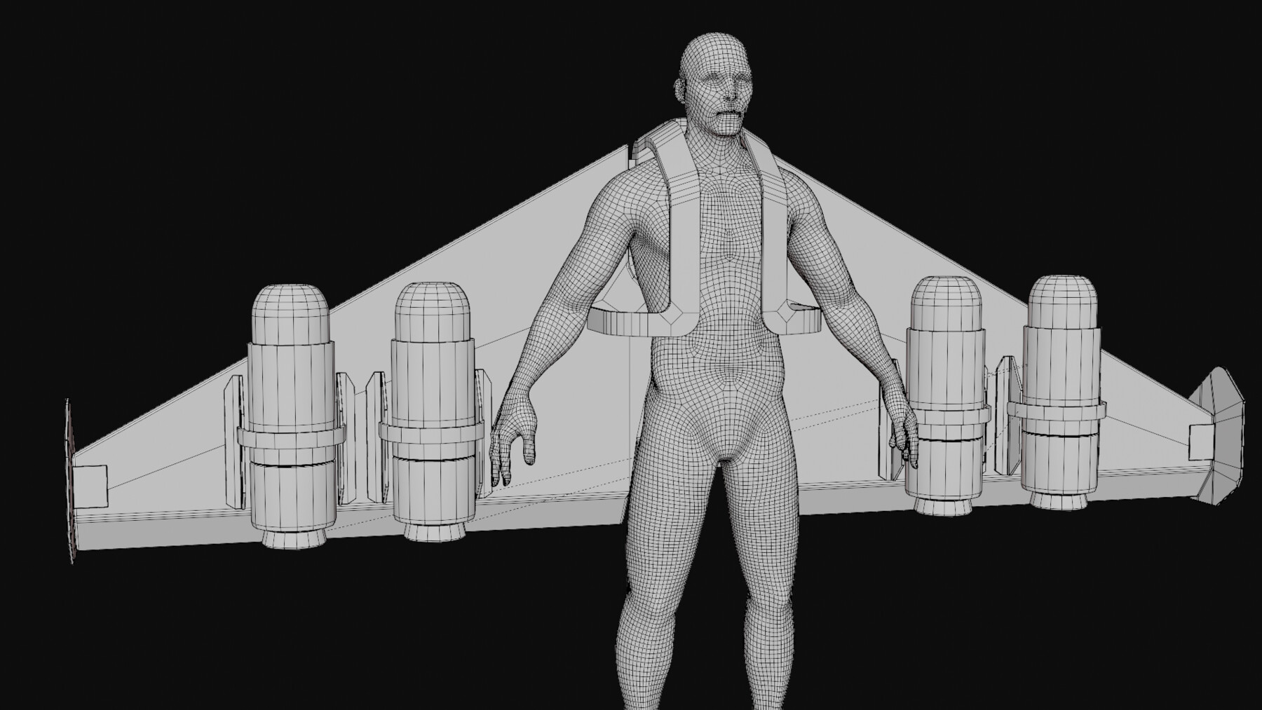 ArtStation - 20 Jetpack & Booster Base Mesh Collection - Vol. 02 ...