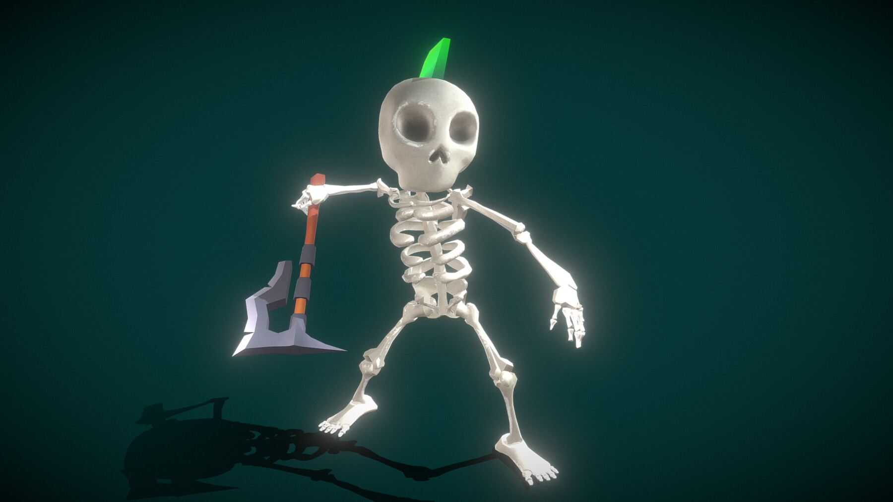 ArtStation - Skeleton Soldier | Game Assets